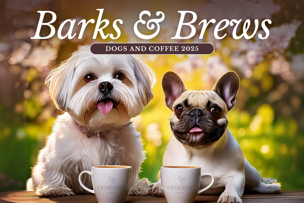 Barks & Brews 2025 Calendar | Lifeboost Coffee