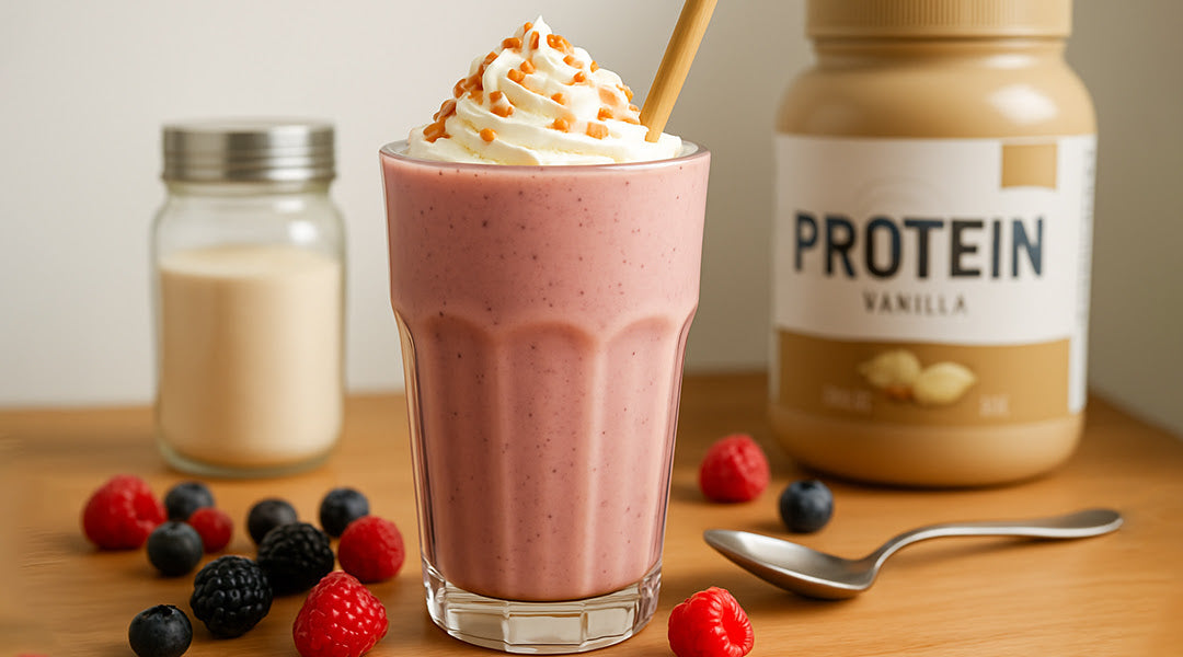 Make High-protein smoothies for muscle gain at home | Lifeboost Coffee