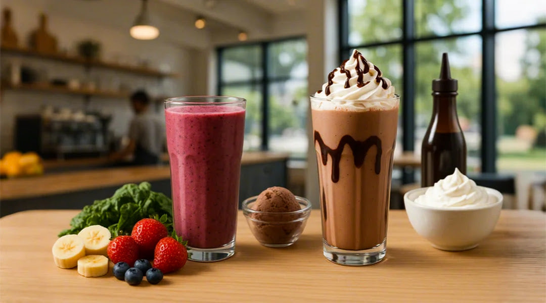 What's the Difference Between Smoothie and Milkshake? | Lifeboost Coffee