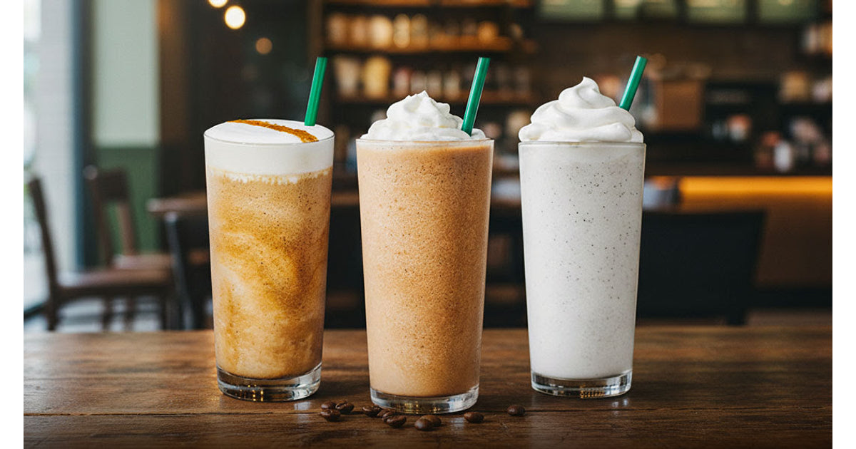 Complete Starbucks Frappuccino List: Coffee, Crème & Strato | Lifeboost ...