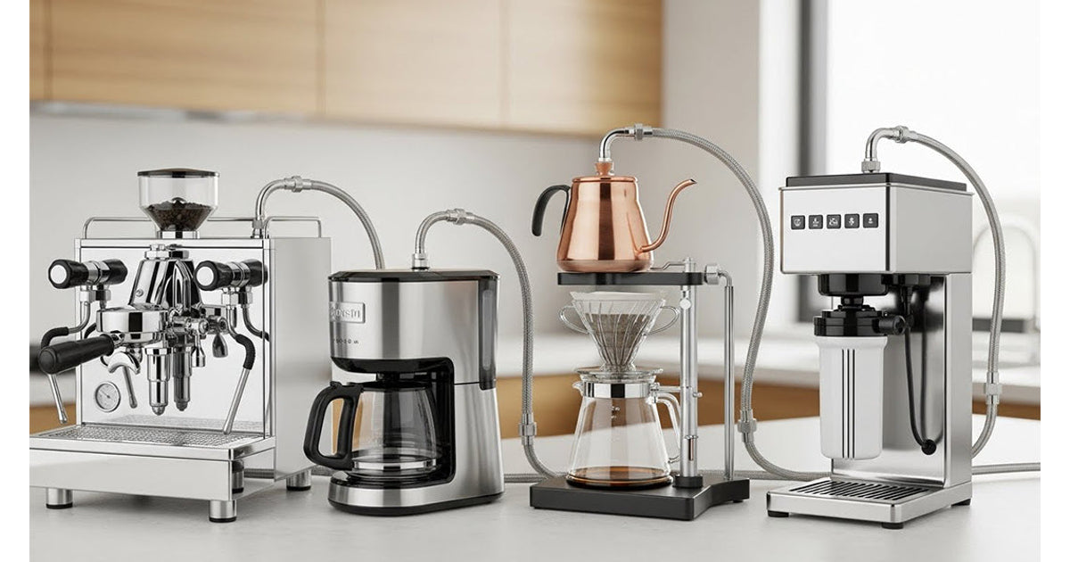 Best Plumbed Coffee Makers with Direct Water Line Connections ...