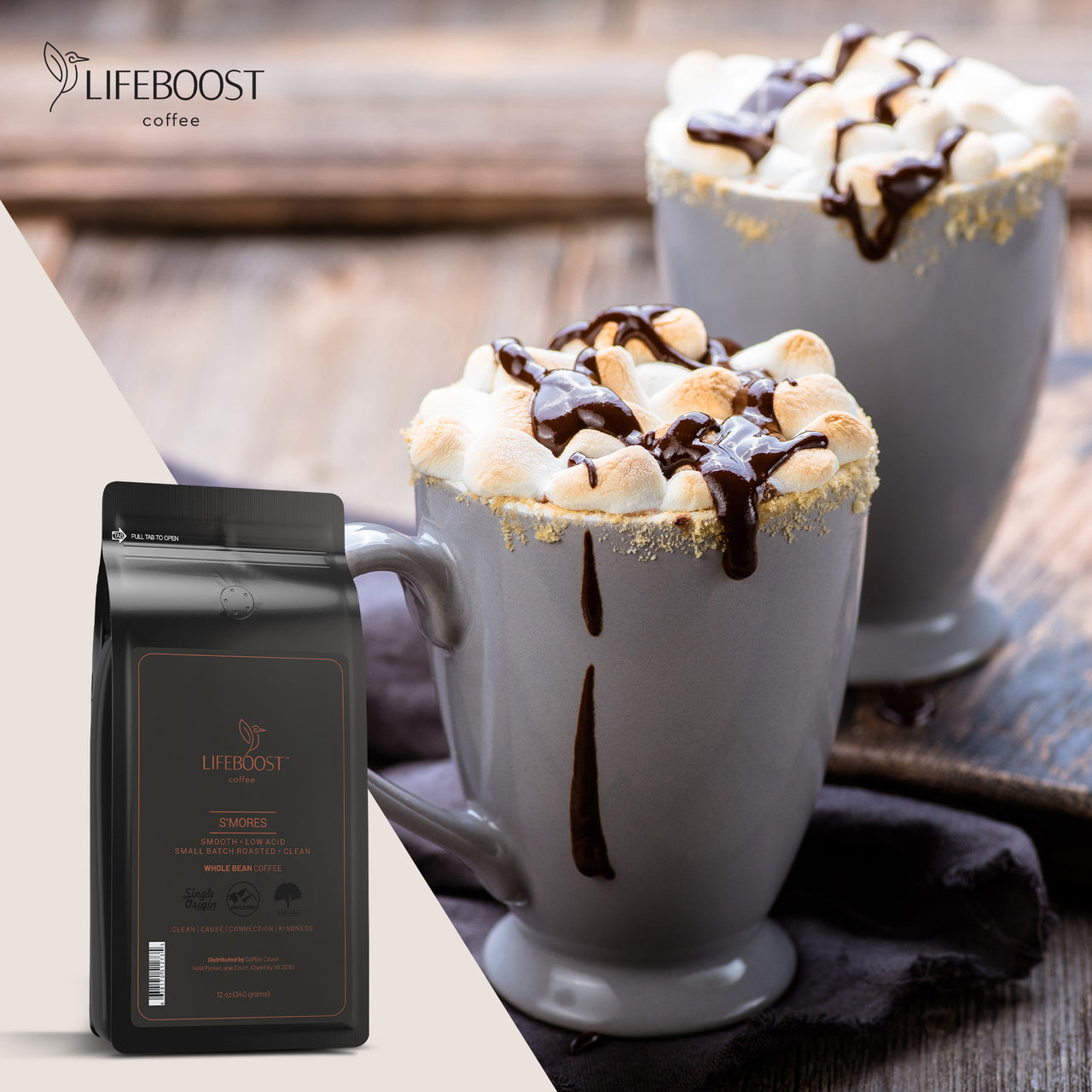 Smores Flavored Coffee- All-Natural, Flavor-Rich, Ethically Grown ...