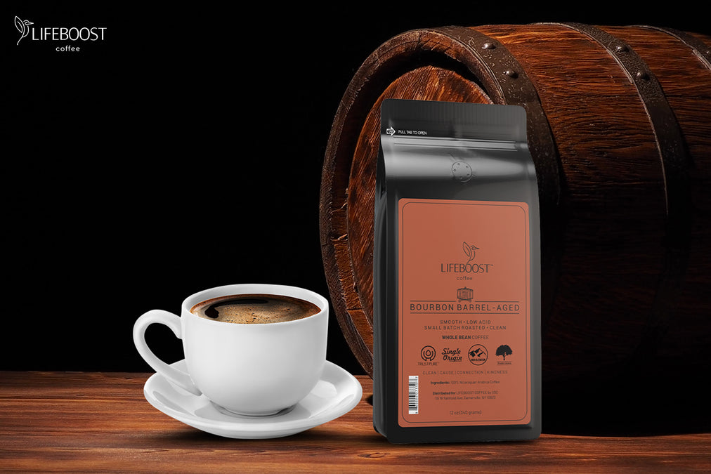 Bourbon Barrel Coffee-Elegant, Flavor-Rich, Ethically Grown | Lifeboost ...