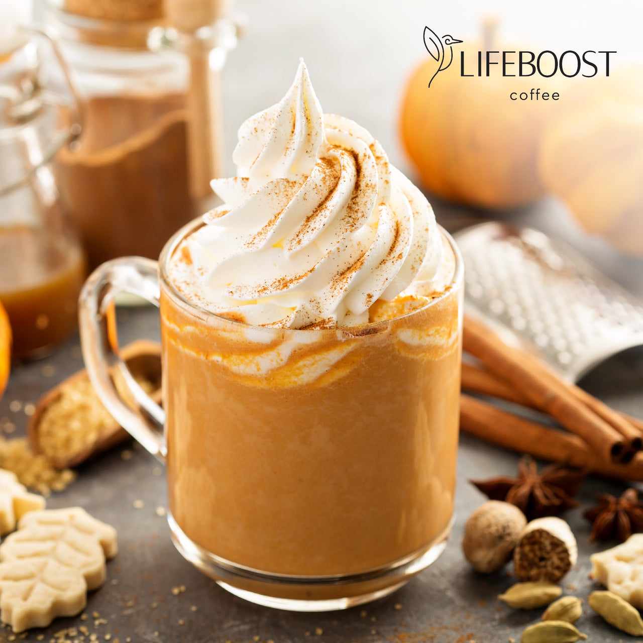 Pumpkin Spice Coffee -All-Natural, Flavor-Rich, Ethically Grown ...