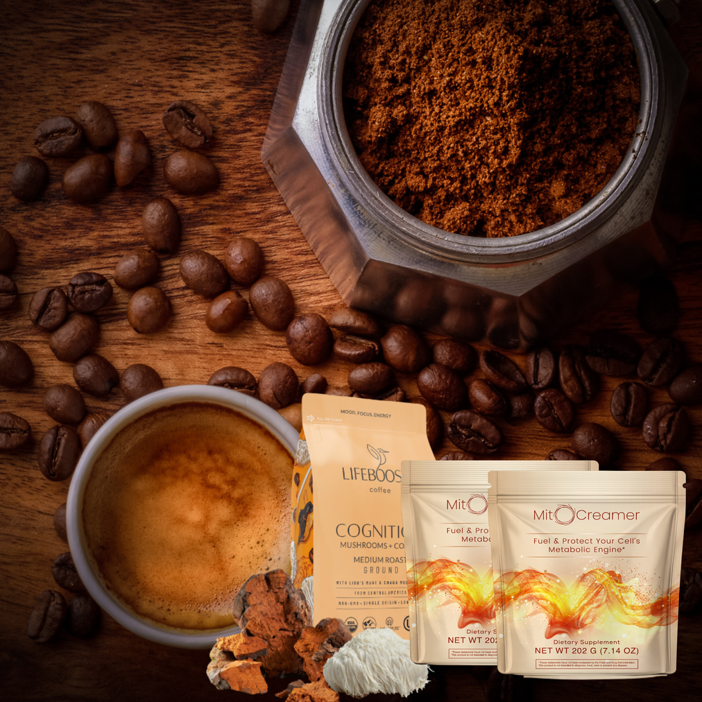 Longevity Latte | Lifeboost Coffee