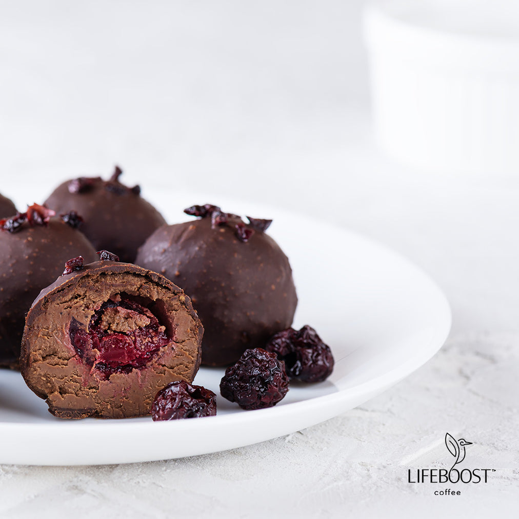 Cherry Mocha Truffle | Lifeboost Coffee
