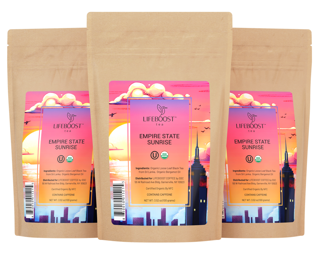 Empire State Sunrise Tea | Lifeboost Coffee