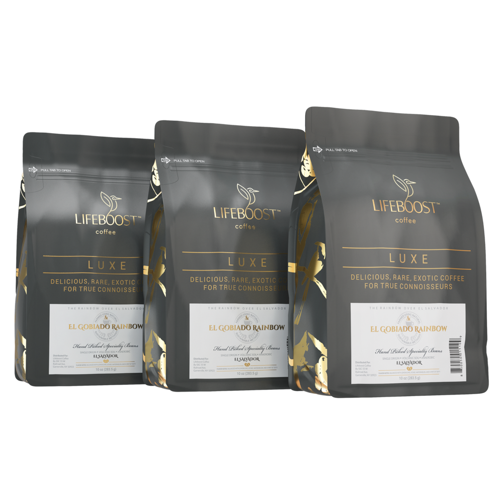 Rainbow Coffee- Premium, Luxurious, Rare, Delight | Lifeboost Coffee