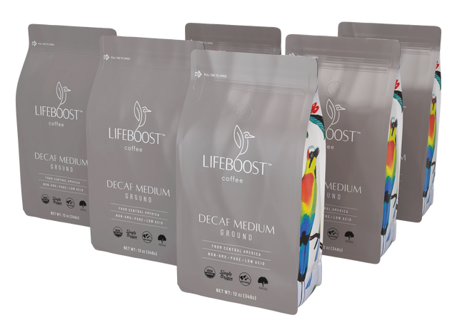 Medium Roast Decaf - Swiss Water, Non toxic, Ethically Sourced ...