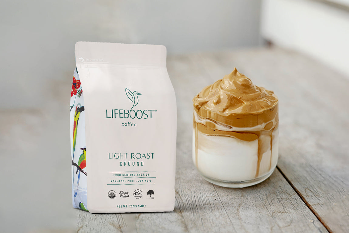 Optimist Light Roast | Lifeboost Coffee