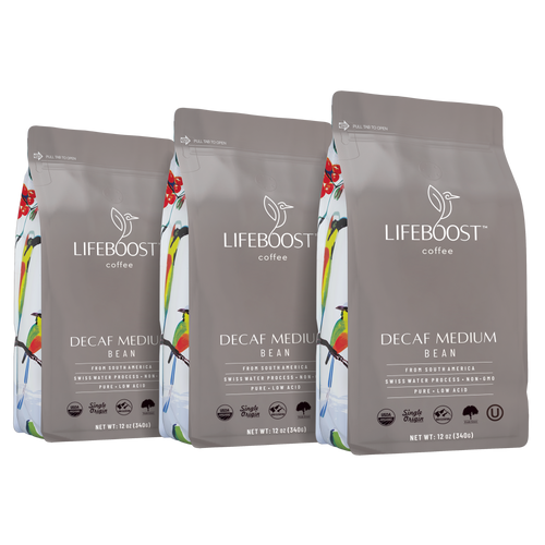 Medium Roast Decaf | Lifeboost Coffee