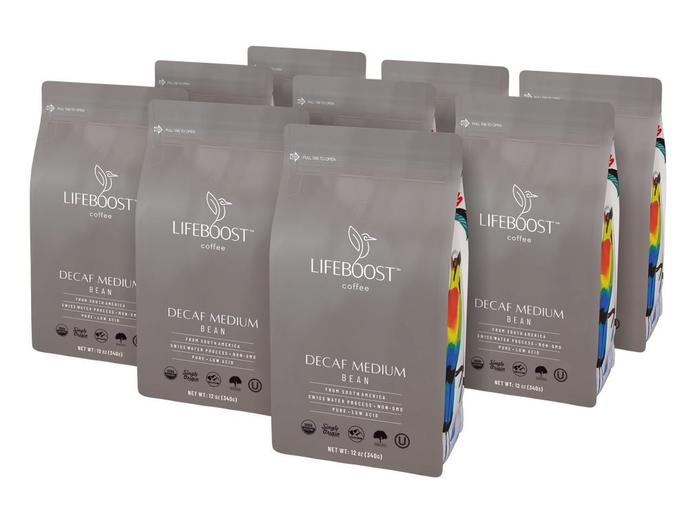 Medium Roast Decaf | Lifeboost Coffee