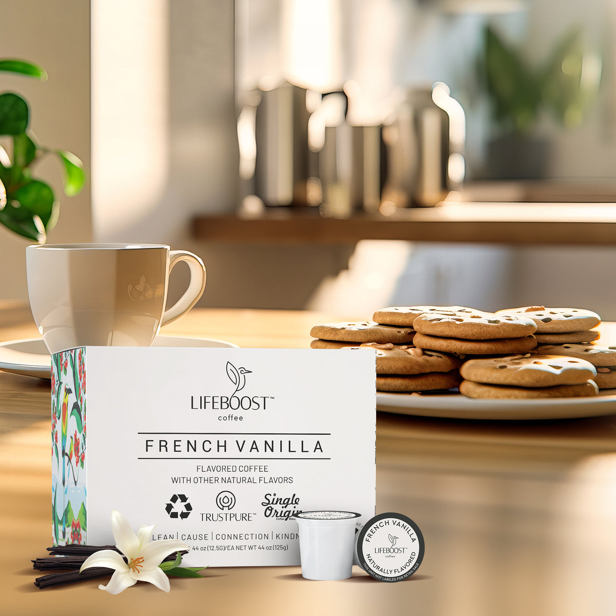 French Vanilla Pods | Lifeboost Coffee