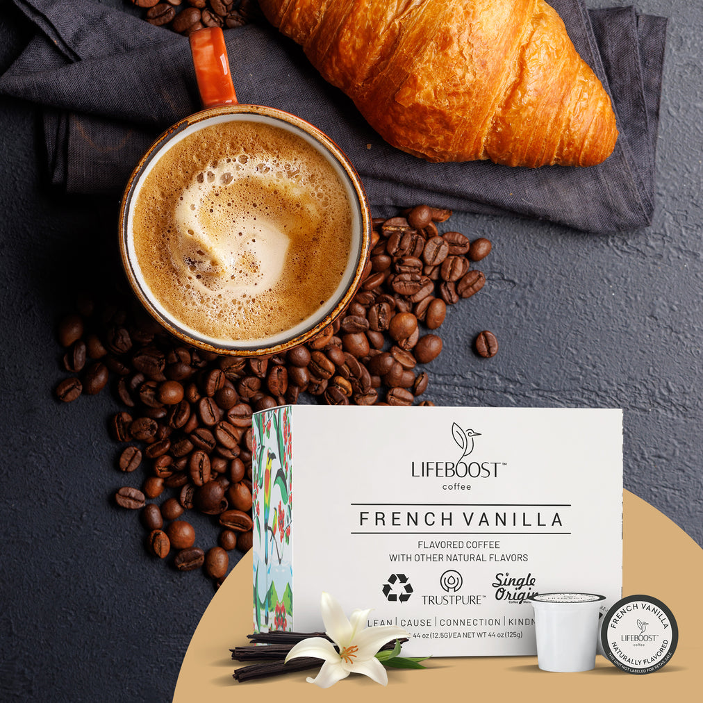 French Vanilla Pods | Lifeboost Coffee