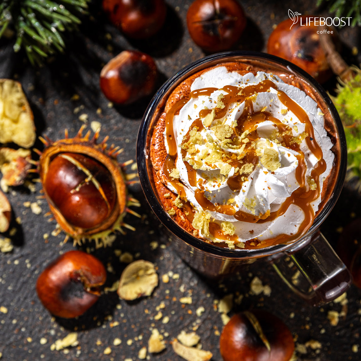 Toasted Chestnut Coffee -All-Natural, Flavor-Rich,Ethically Grown ...