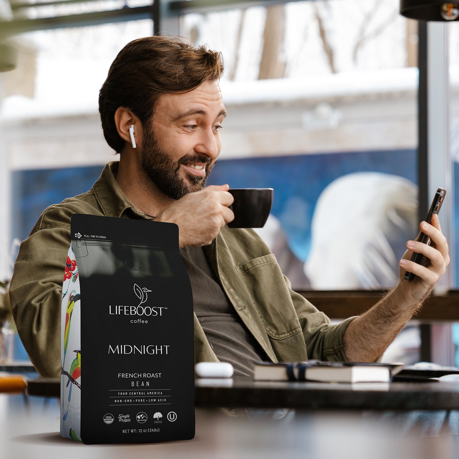 Midnight Roast | Lifeboost Coffee