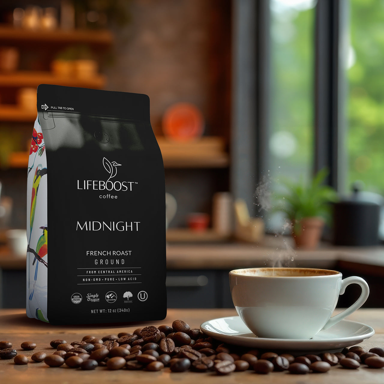 Midnight Roast | Lifeboost Coffee