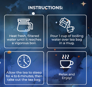 Snoozy Snooze Tea -Refreshing, Pure, Herbal | Lifeboost Coffee