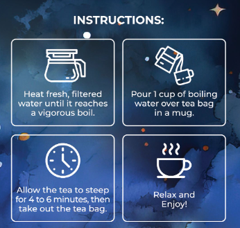 Snoozy Snooze Tea -Refreshing, Pure, Herbal | Lifeboost Coffee