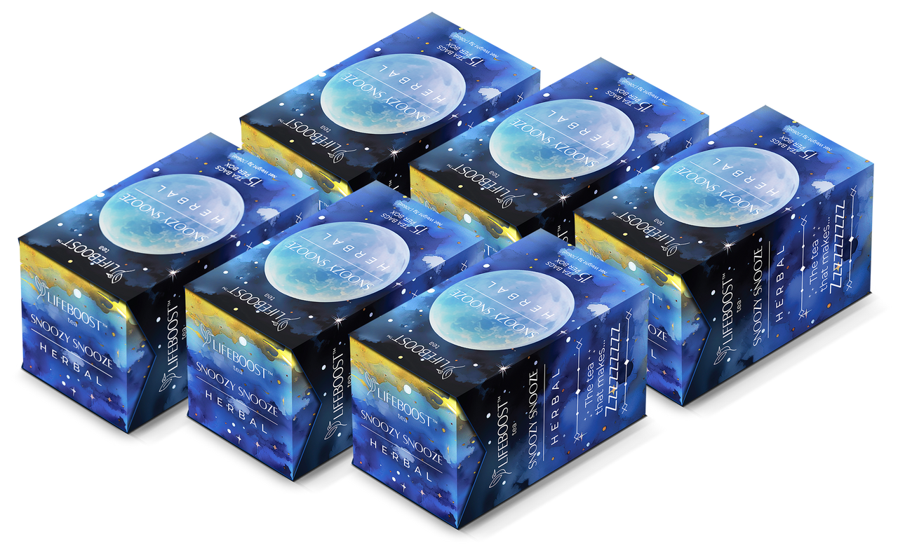 Snoozy Snooze Tea -Refreshing, Pure, Herbal | Lifeboost Coffee