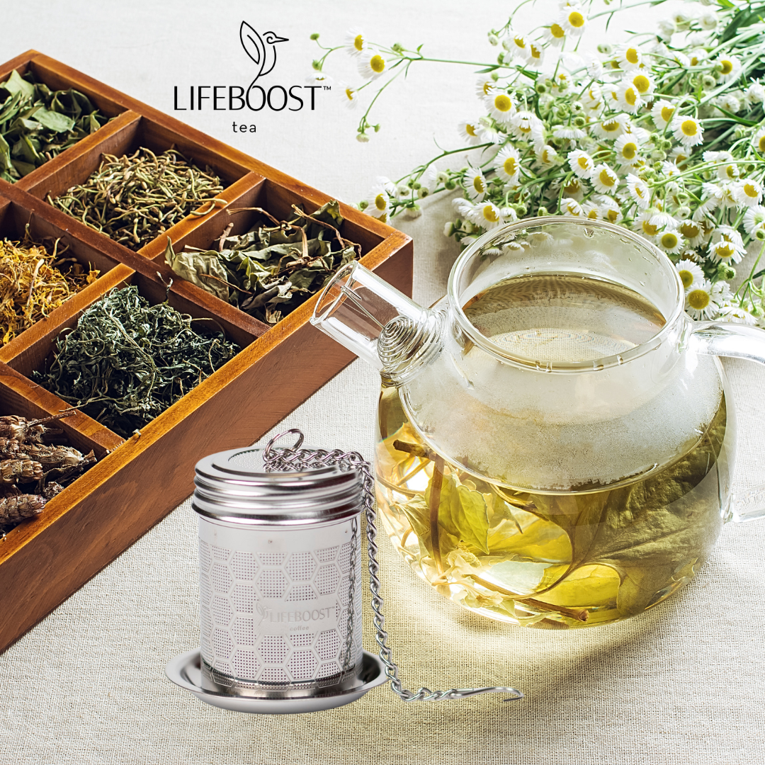 Lifeboost Reusable Tea Infusers | Lifeboost Coffee
