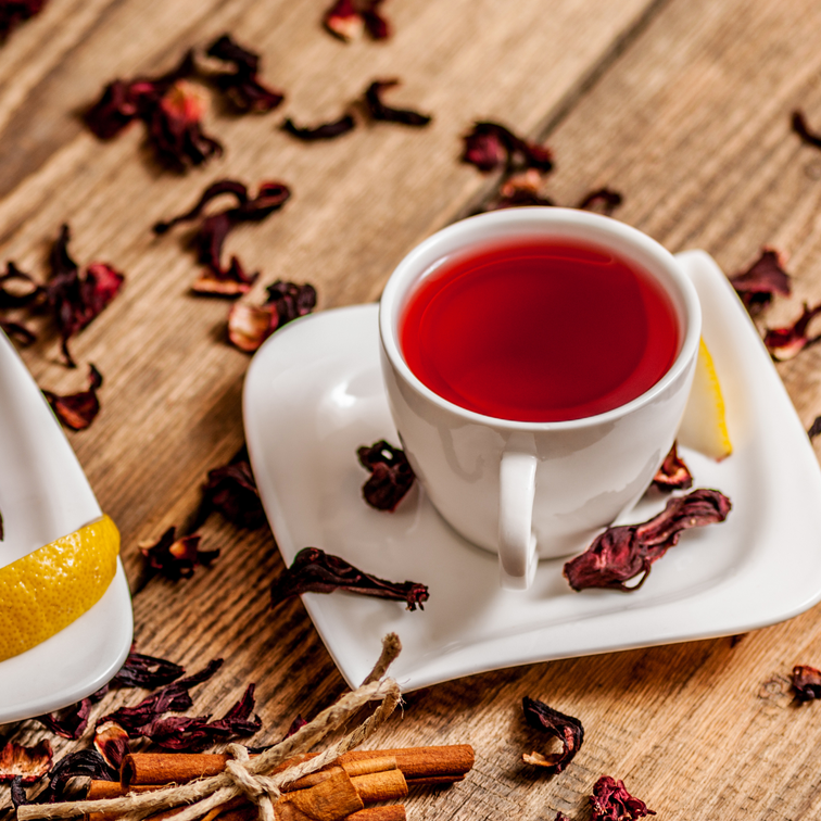 Crimson Hibiscus Infusion Tea- Refreshing, Pure, Herbal | Lifeboost Coffee