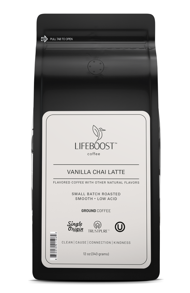 Vanilla Chai Latte | Lifeboost Coffee