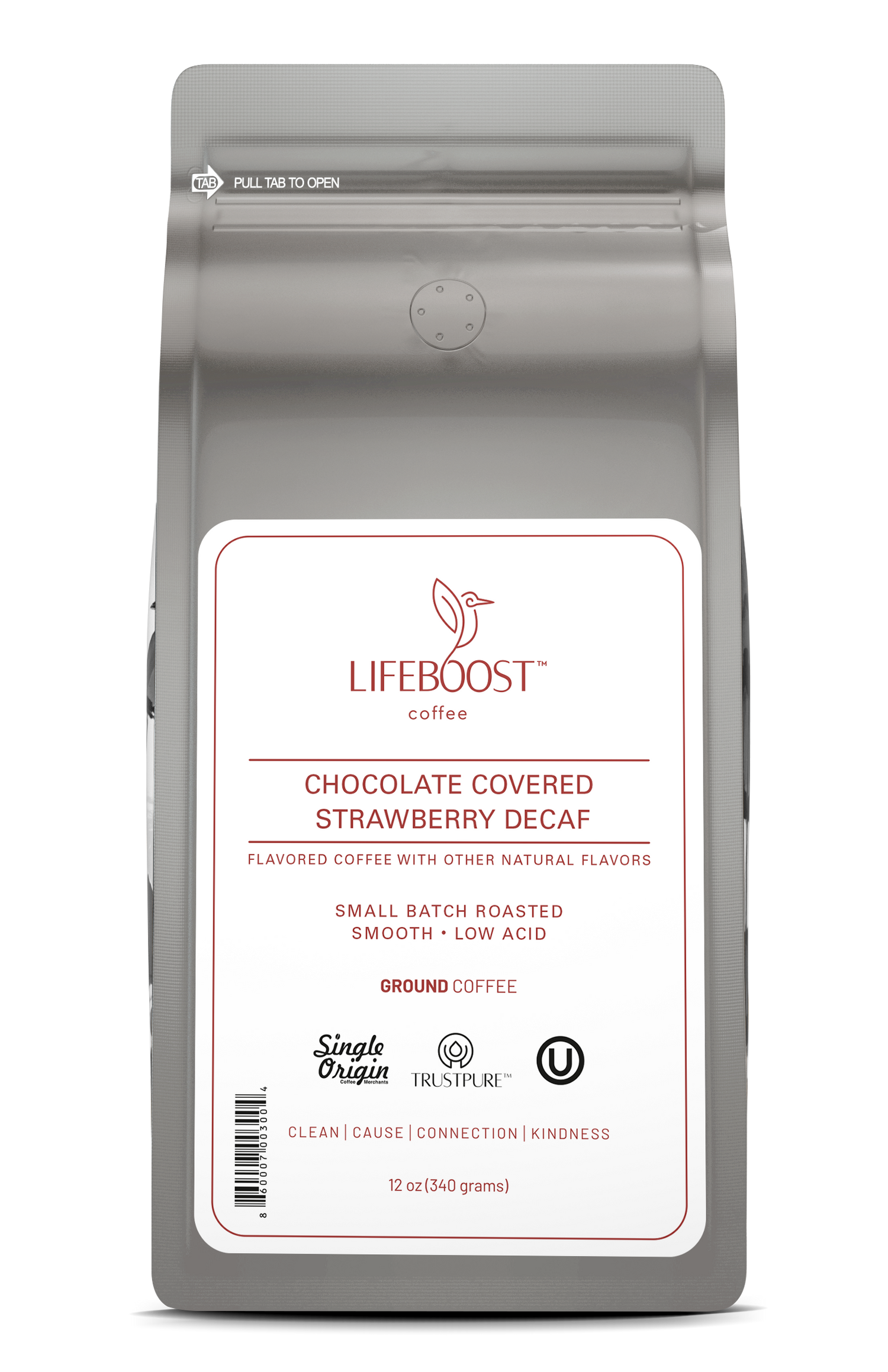 Chocolate Strawberry Decaf Coffee | Lifeboost Coffee