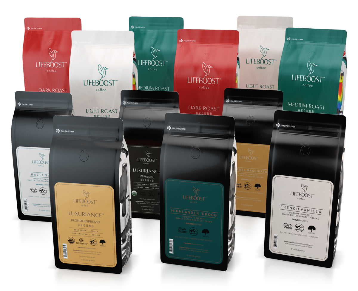 Lifeboost Coffee Super Bundle Pack | Lifeboost Coffee