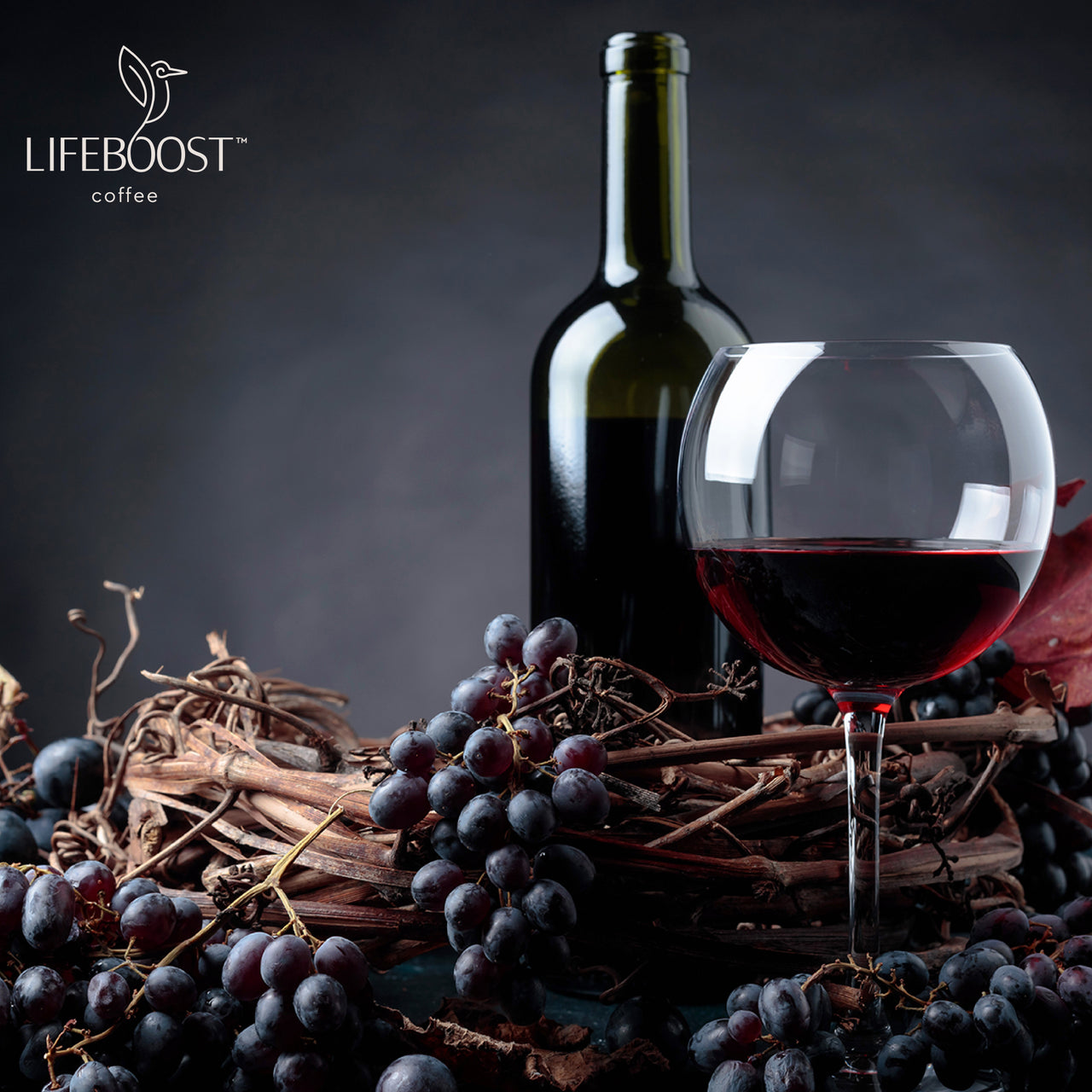 Wild Fermented Wine Infused Coffee | Lifeboost Coffee