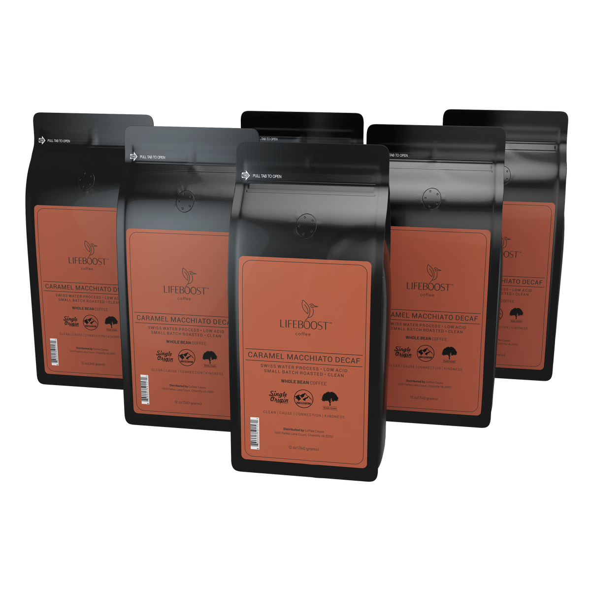 Caramel Macchiato Decaf-Swiss Water, Non toxic, Ethically Sourced ...