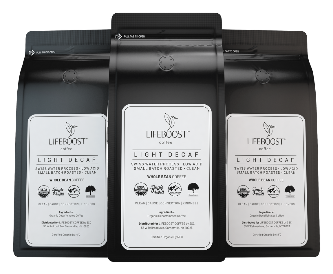 Light Roast Decaf - Swiss Water, Non toxic, Ethically Sourced ...