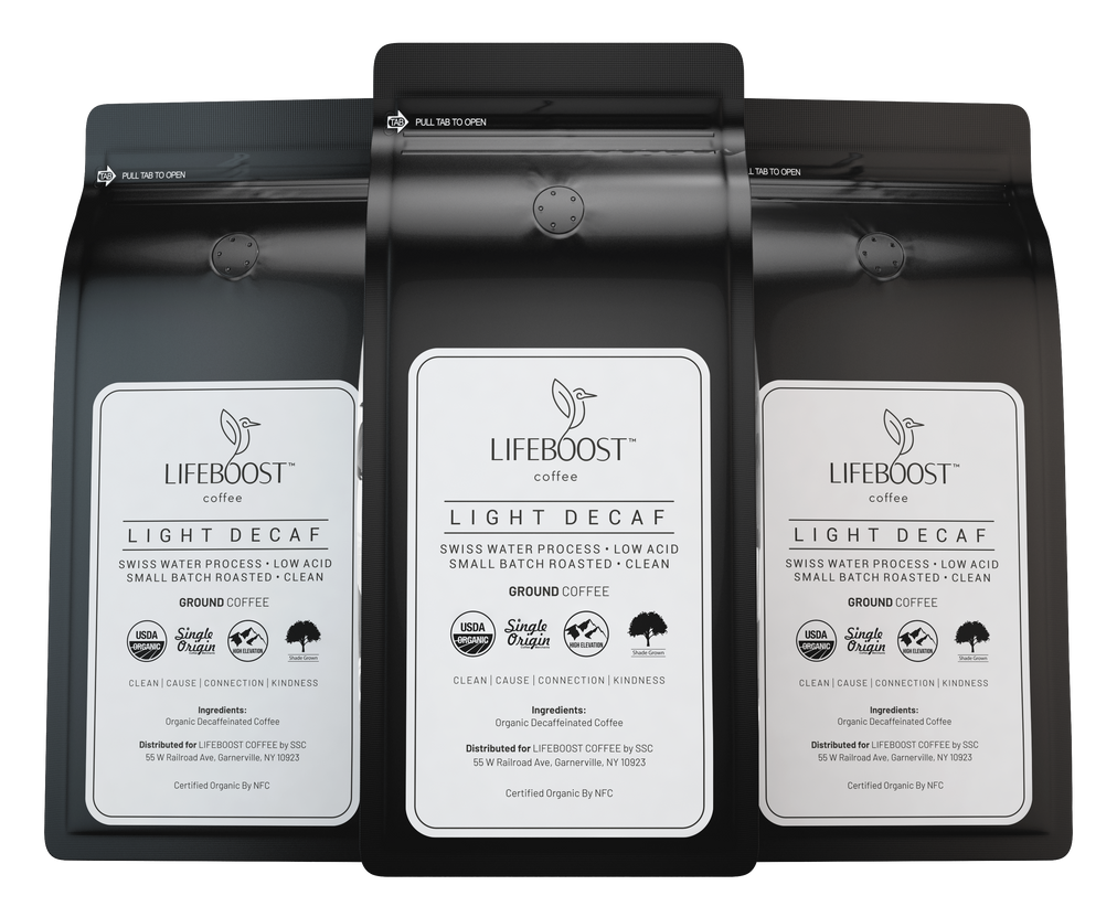 Light Roast Decaf - Swiss Water, Non toxic, Ethically Sourced ...