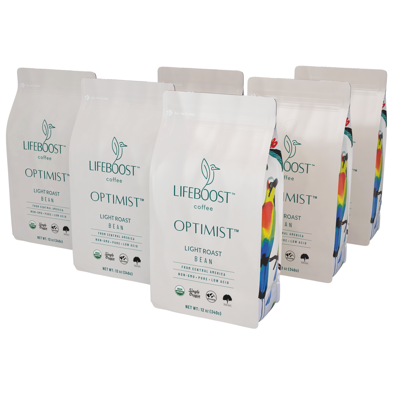Optimist Light Roast | Lifeboost Coffee