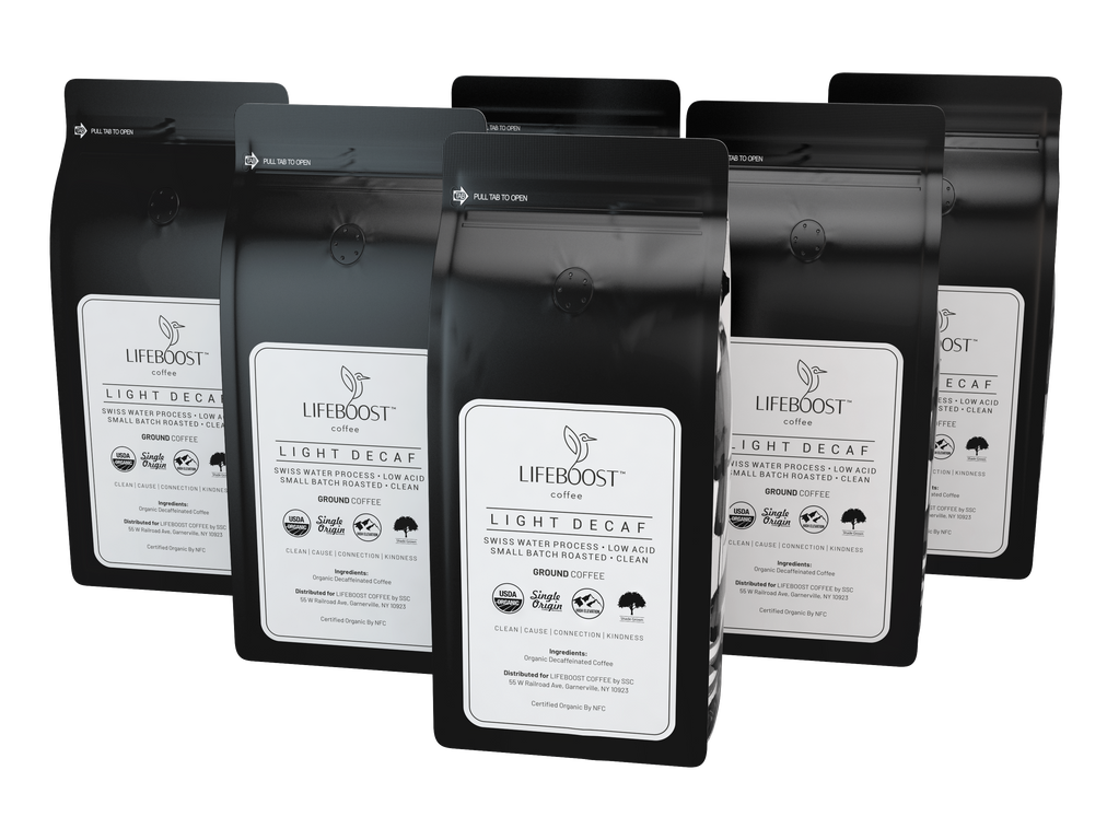 Light Roast Decaf - Swiss Water, Non toxic, Ethically Sourced ...
