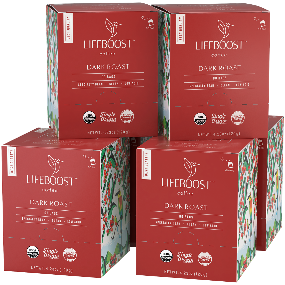 Lifeboost Go Bags | Lifeboost Coffee