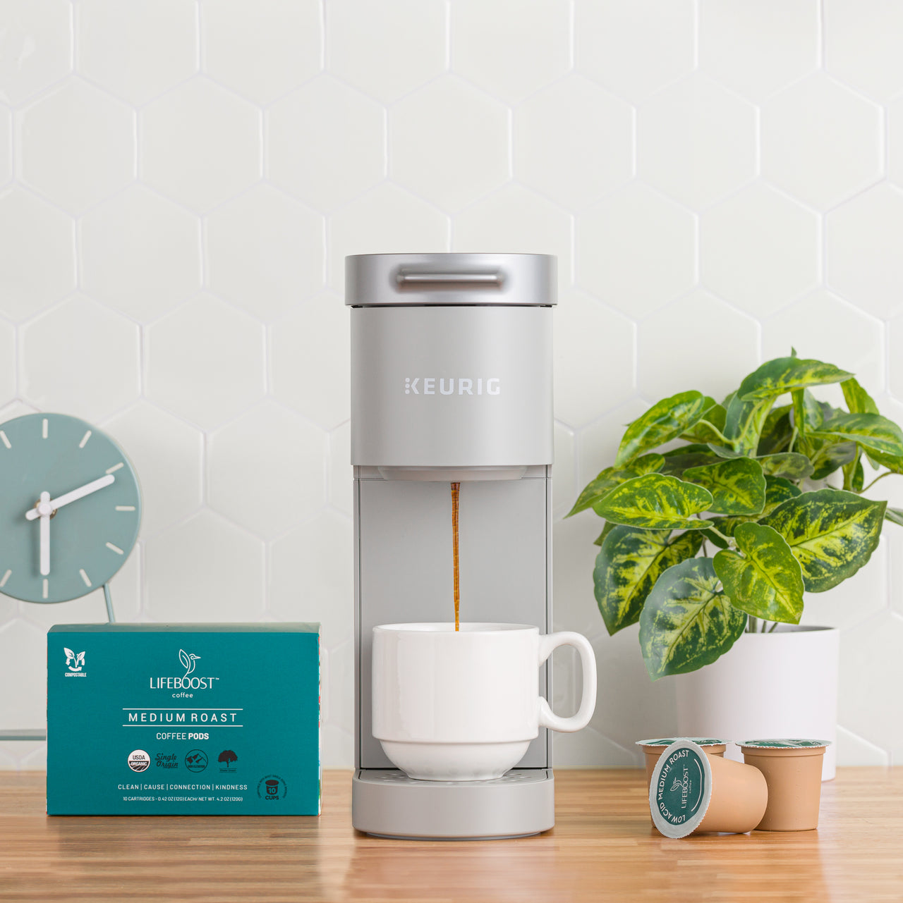 Medium Roast Coffee Pods | Lifeboost Coffee
