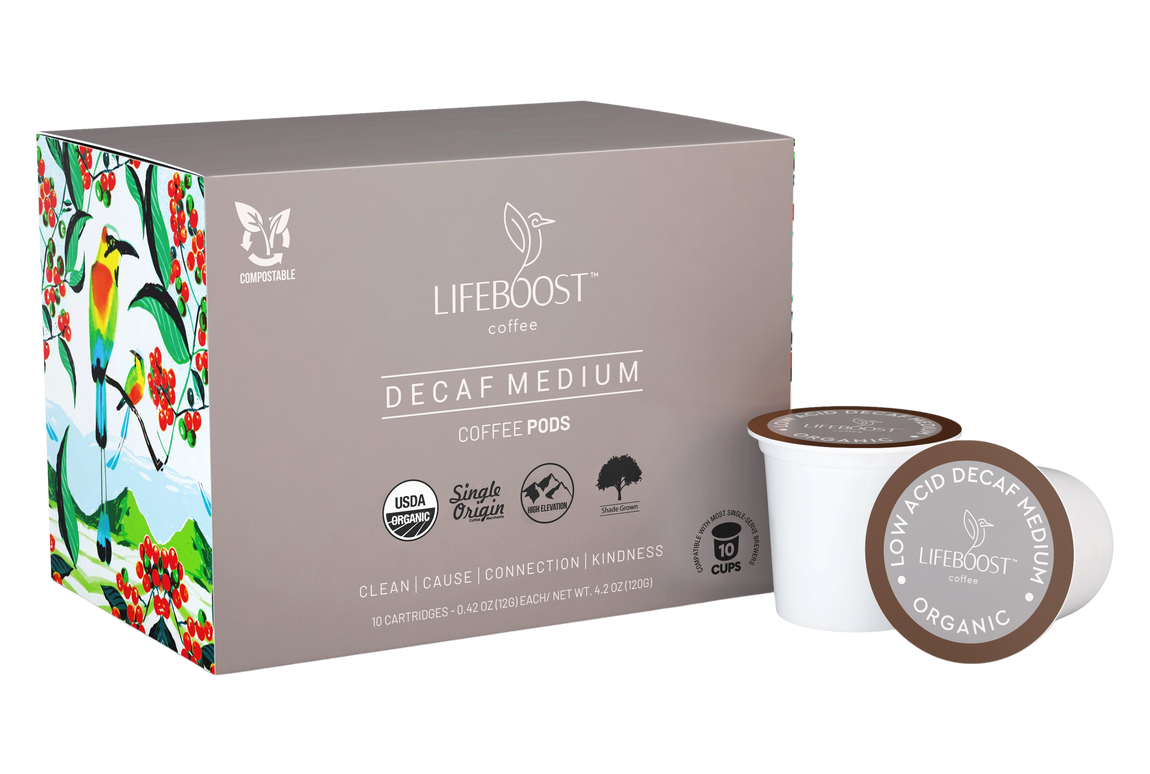 Medium Roast Decaf - Swiss Water, Non toxic, Ethically Sourced ...