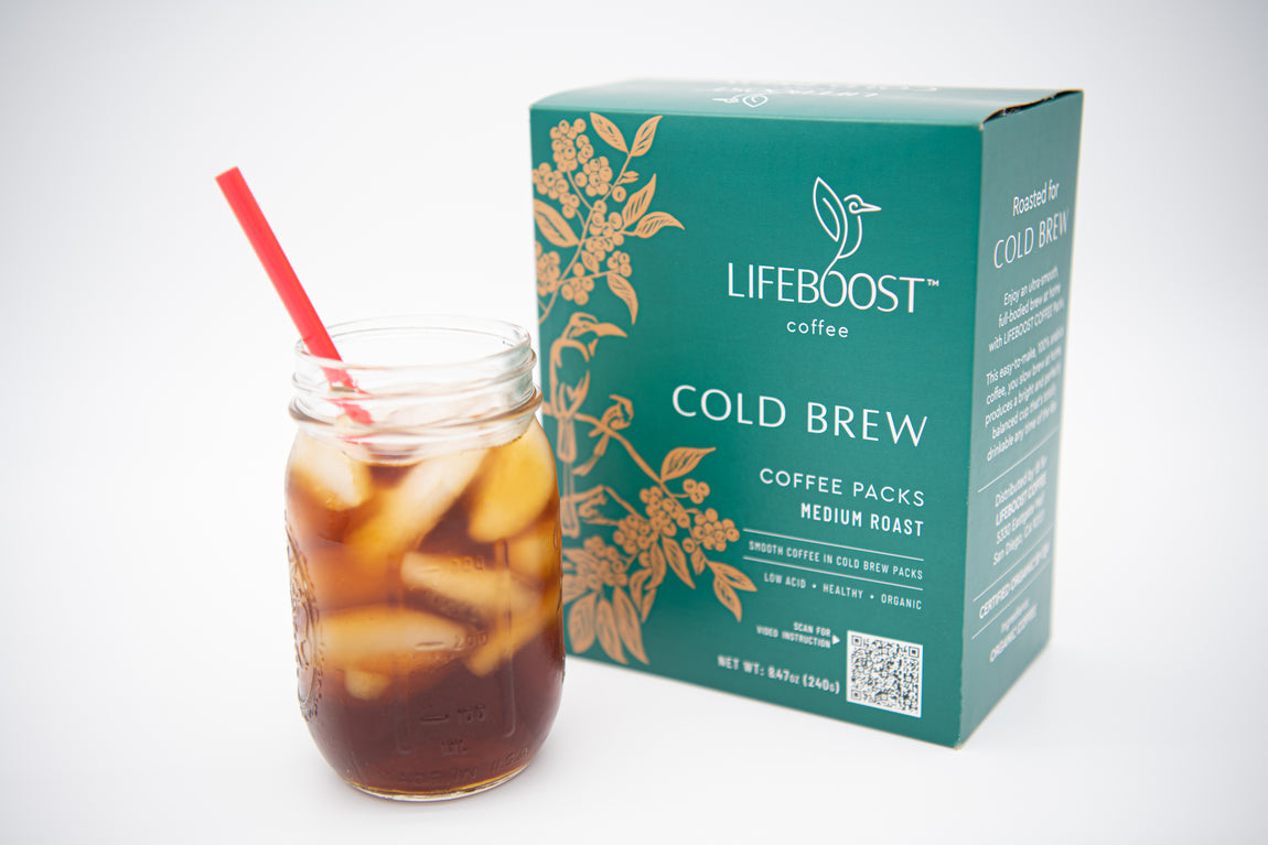 Cold Brew Packs | Lifeboost Coffee